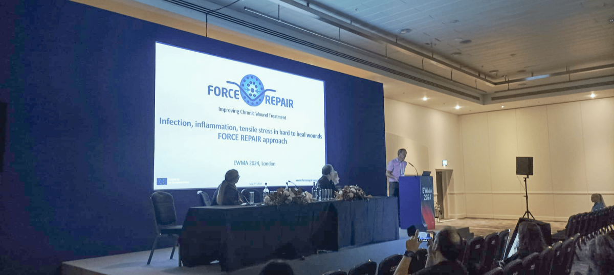 FORCE REPAIR project presented at EWMA 2024 Conference in London ...